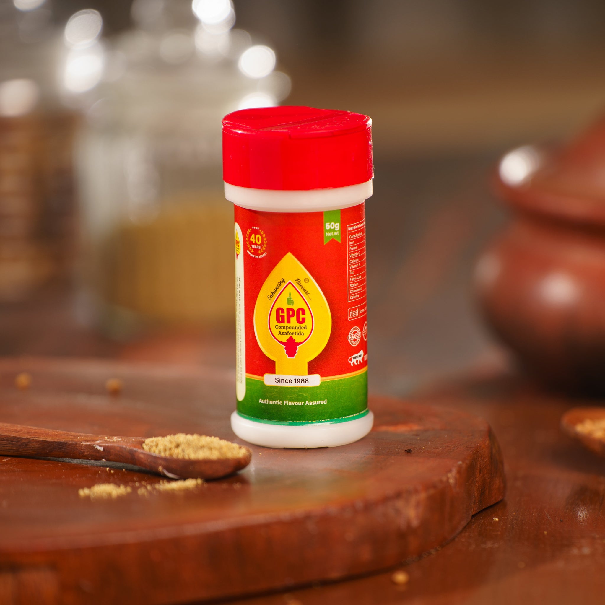 GPC Special Compounded Asafoetida Powder in Sprinkler Jar